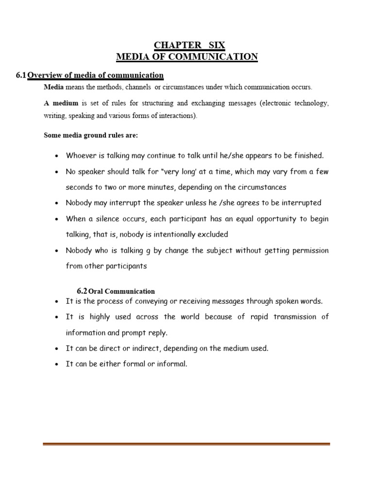 Business Communication Lecture Note For ABVM 2nd Year Regular Students ...