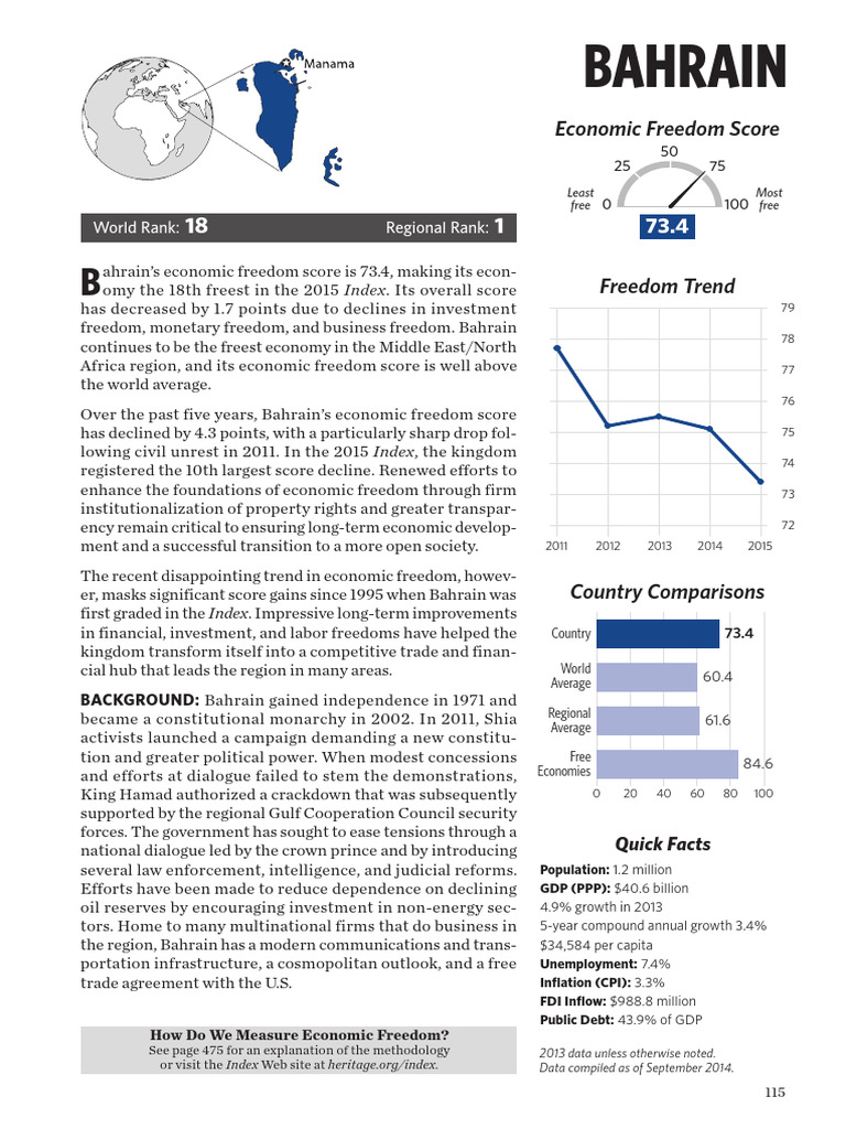 Bahrain | PDF | Taxes | Gross Domestic Product