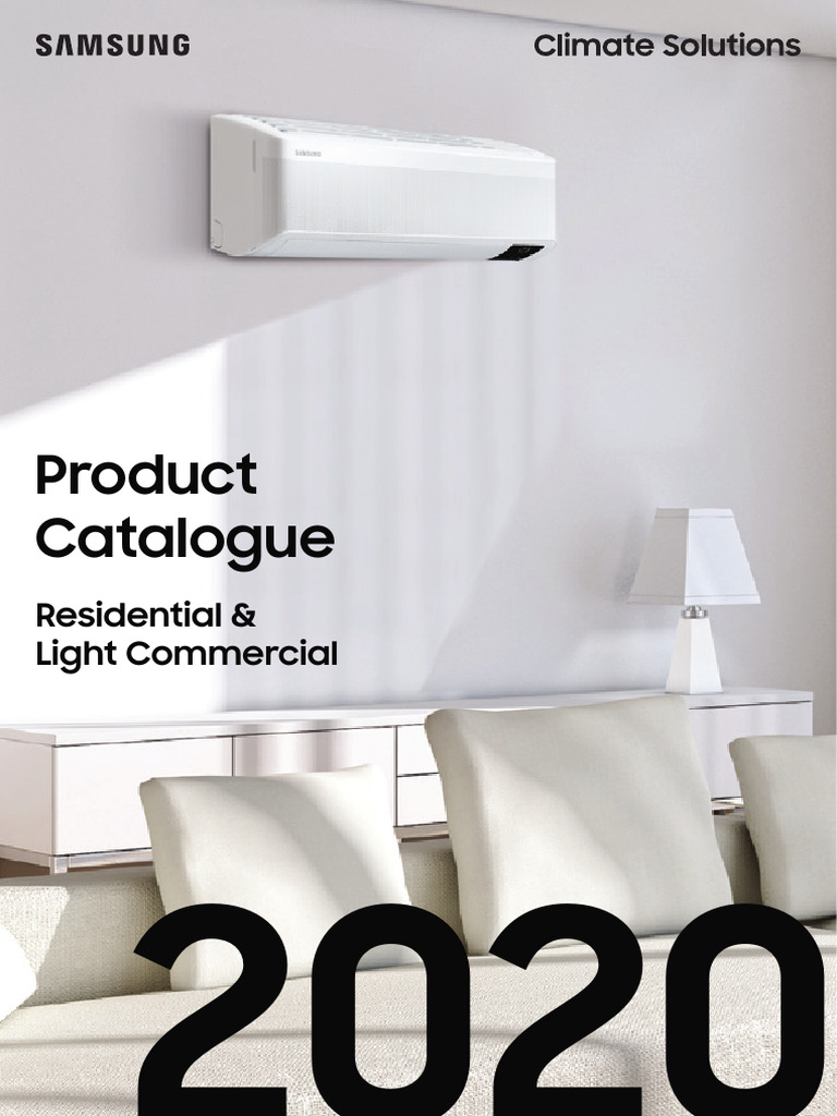 Samsung Product Catalogue - Residential Light Commercial - 2020 ...