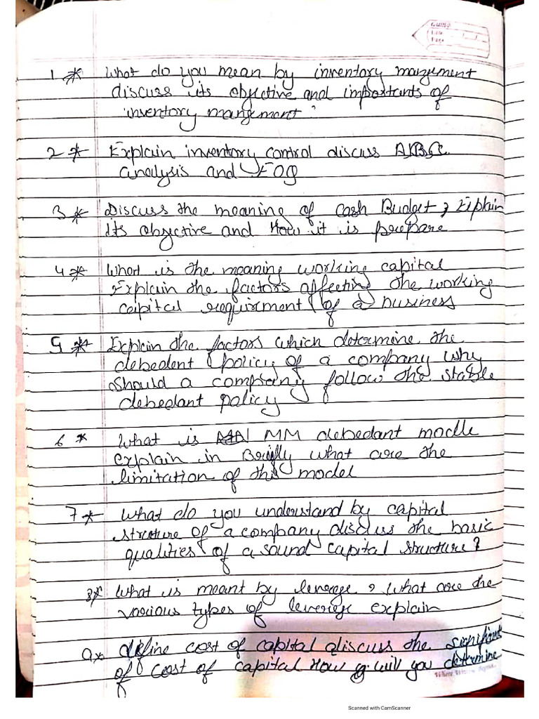 Assignment of Financial Management | PDF Assignment of Financial Management | PDF