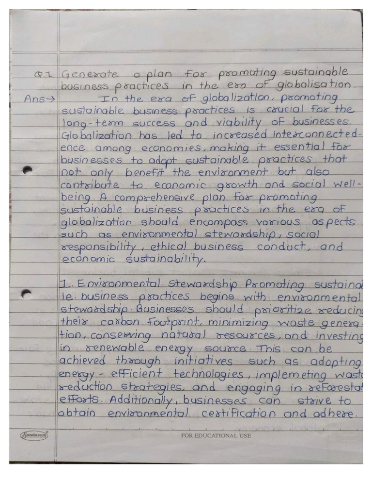 Tushar Sunil Haram. BBA-IB 827 ODGB CIA1-compressed | PDF