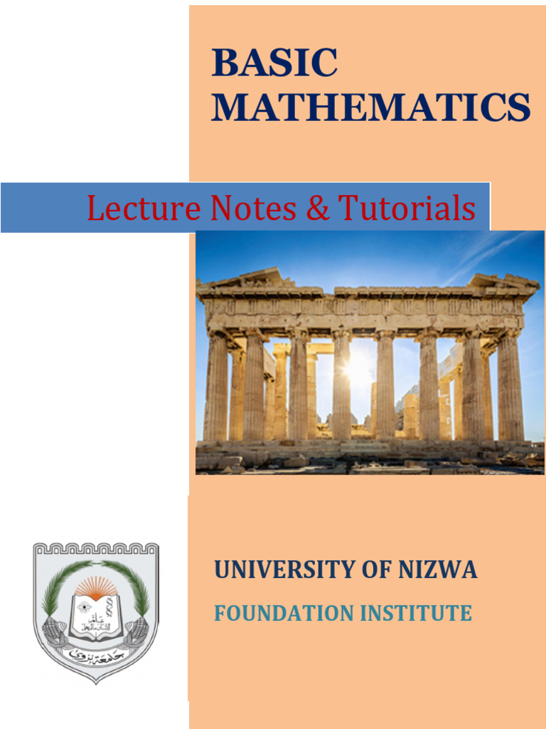 Maths 1 | PDF | Numbers | Polynomial