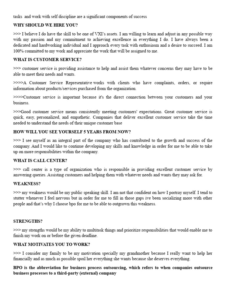 VXI | PDF | Outsourcing | Toothbrush