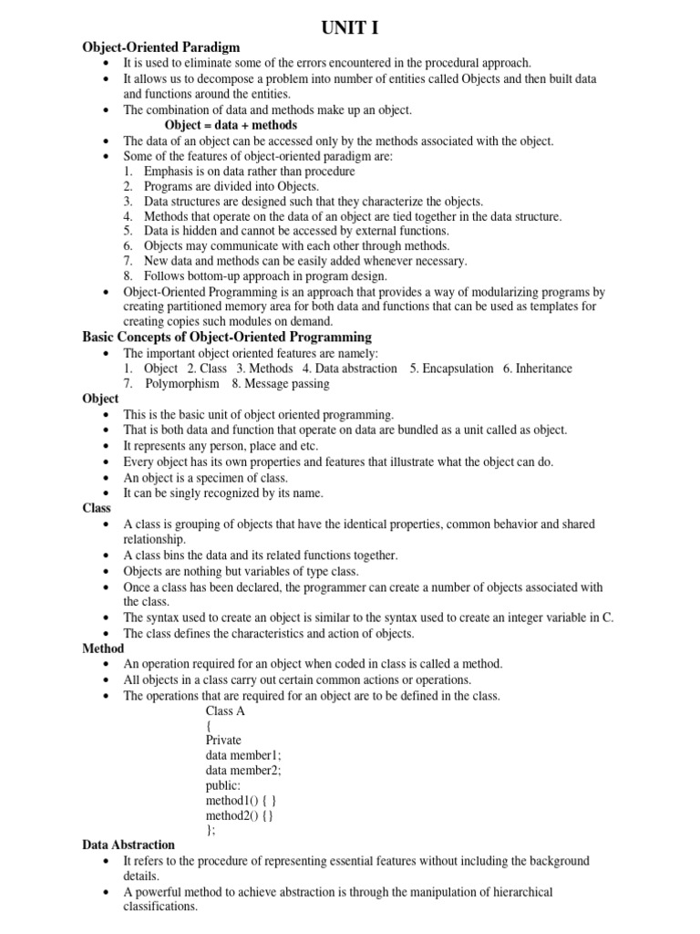 Java Material | Download Free PDF | Java (Programming Language) | Class (Computer Programming)