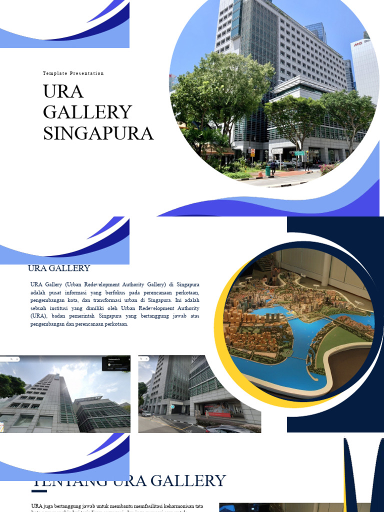 URA Gallery Singapura: Template Presentation | PDF