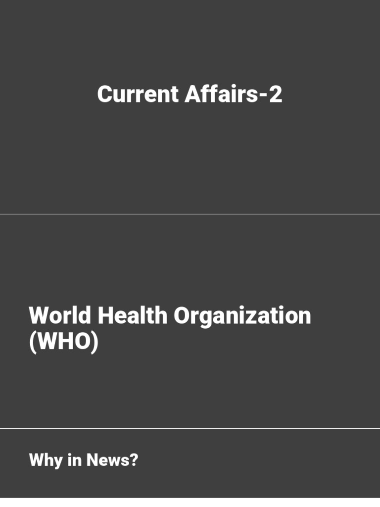 Current Affairs 2 | PDF