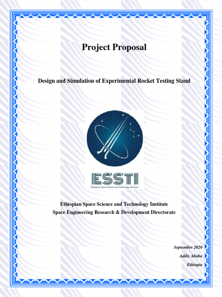 Experimental Rocket Test Stand Design | PDF | Simulation | Beam (Structure)