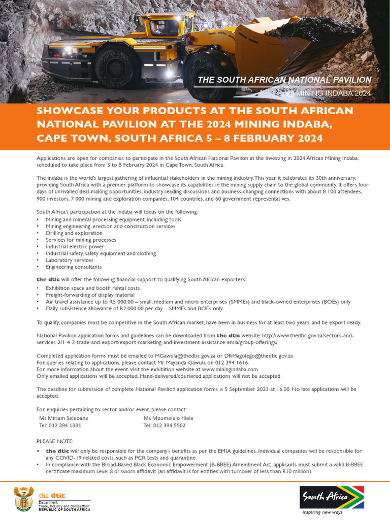 2024 Mining Indaba | PDF | Mining | Economies