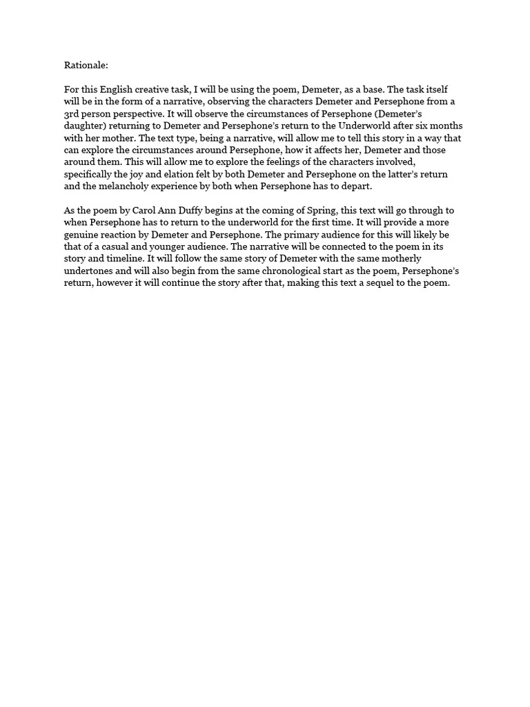 Fabio Coelho - English Creative Task | PDF | Hades | Persephone