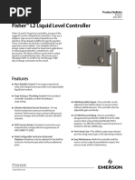 Fisher L2 Liquid Level Controller Manual | PDF | Throttle | Screw