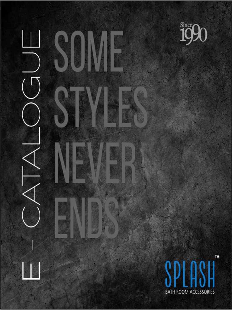 Splash Catalogue | PDF | Bathroom | Shower