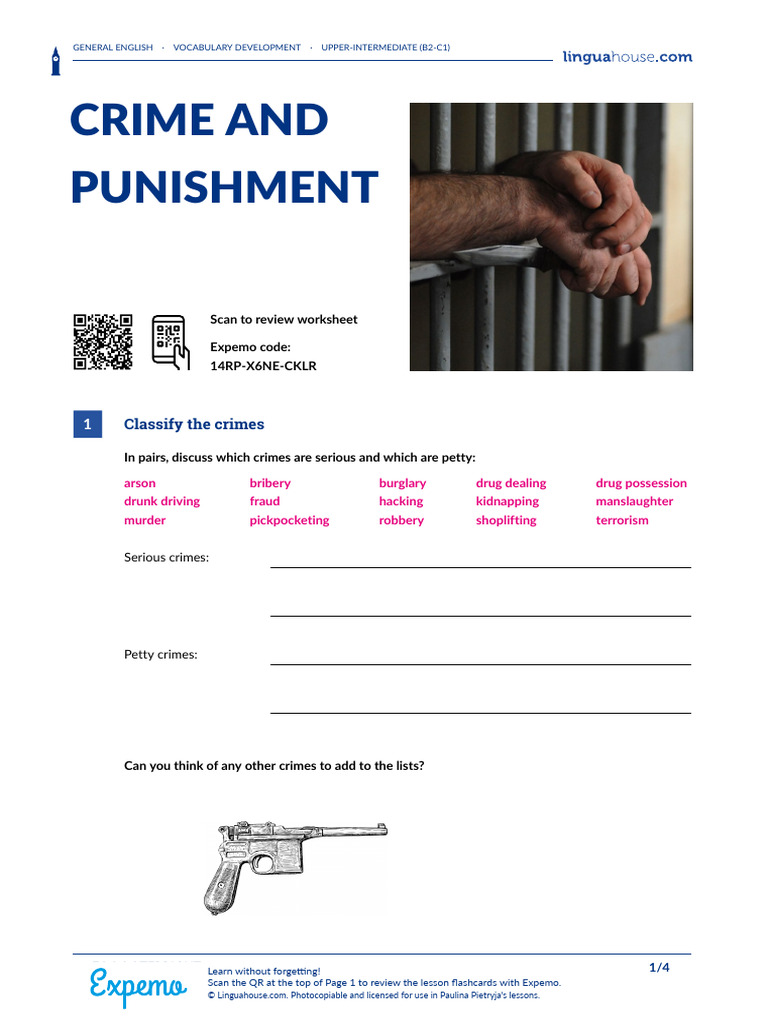 Crime and Punishment British English Student Ver2 | PDF | Acquittal ...