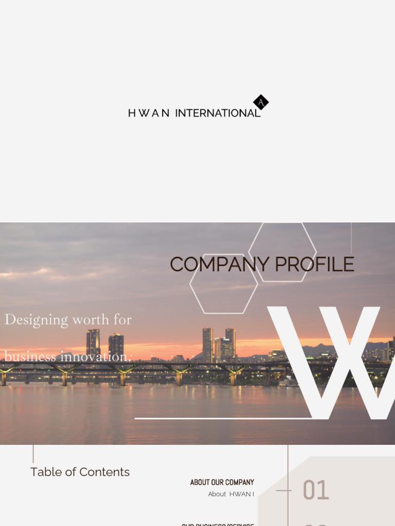 Hwan International - Company Profile (22Y, EN) | PDF | Steel | Brand