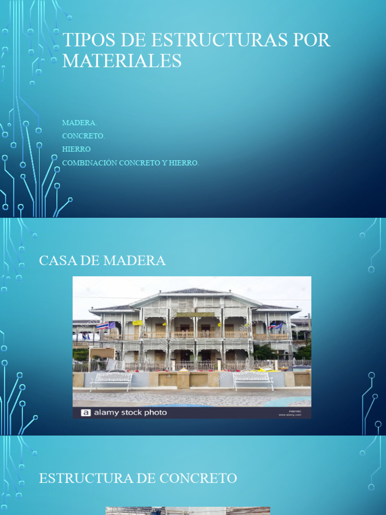Tipos de Estructuras Por Materiales | PDF
