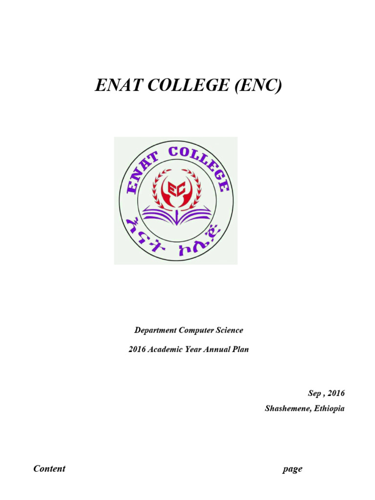 ENC Anual Plan | PDF