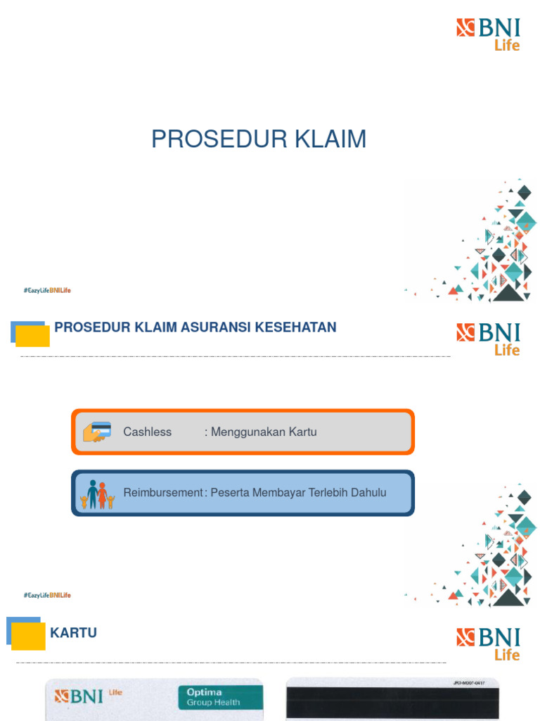 00 Prosedur Klaim BNI Life PT. KNSS | PDF