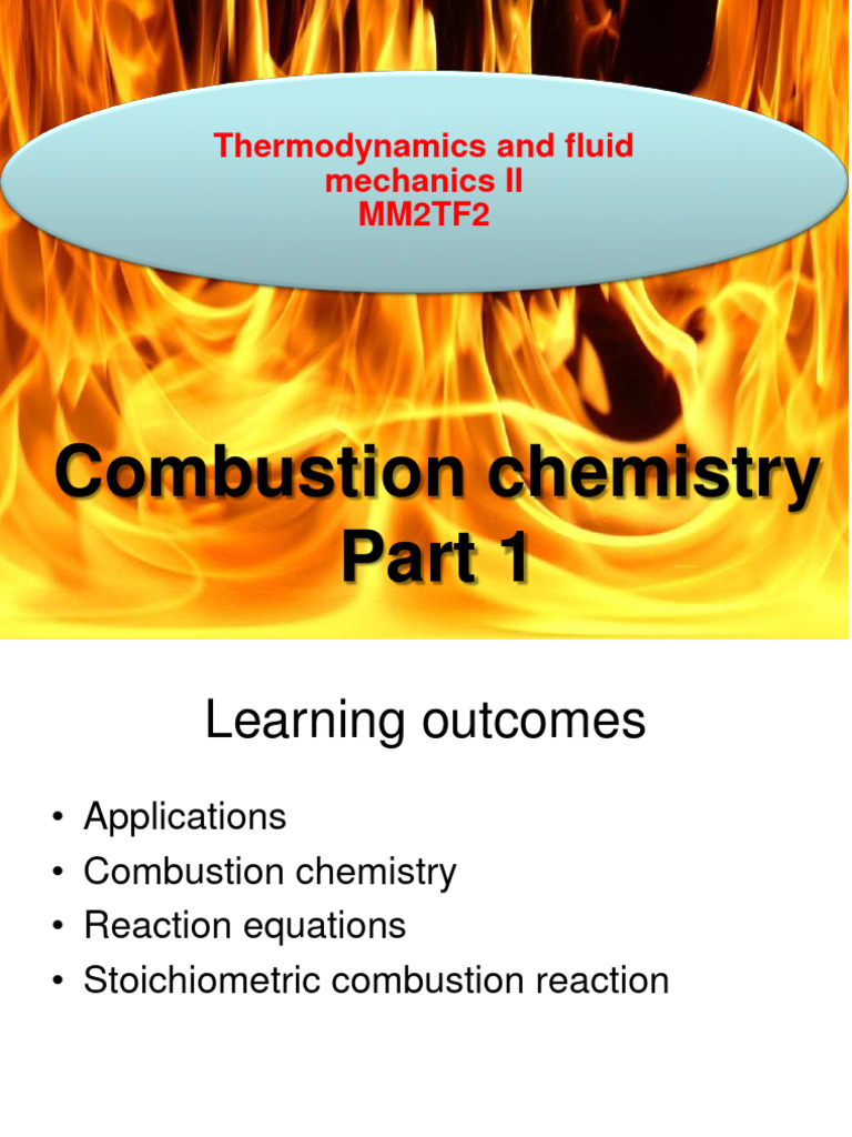 7 Combustion Chemistry-I | PDF