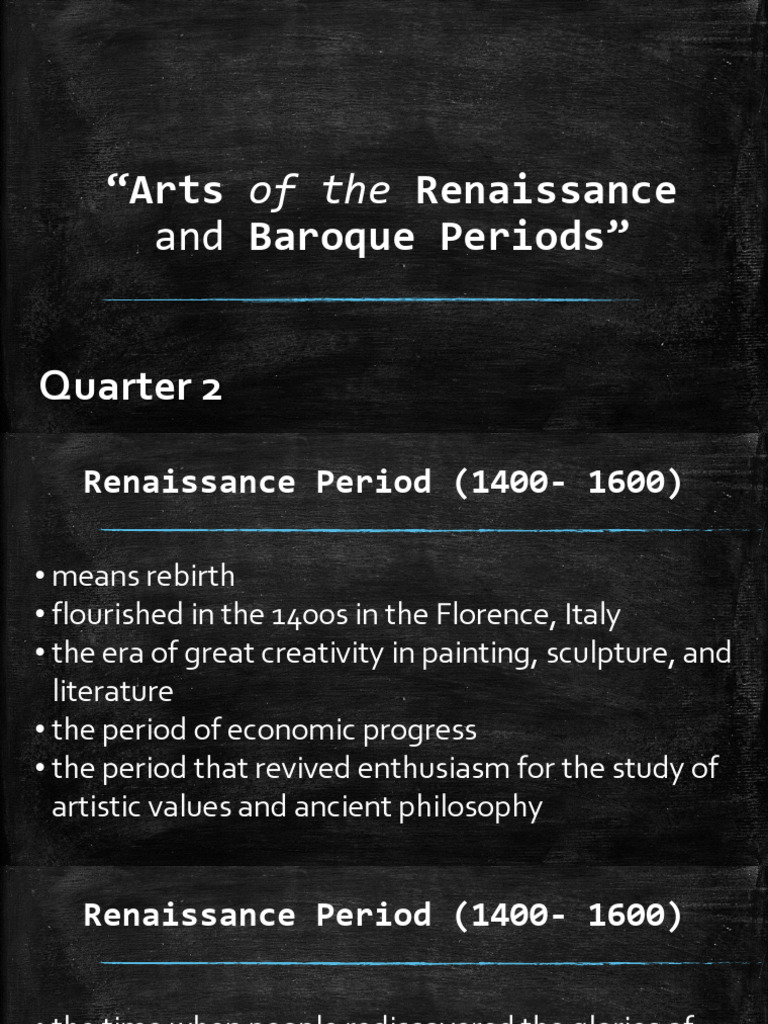 Arts Lesson Quarter-2 | PDF | Raphael | Baroque