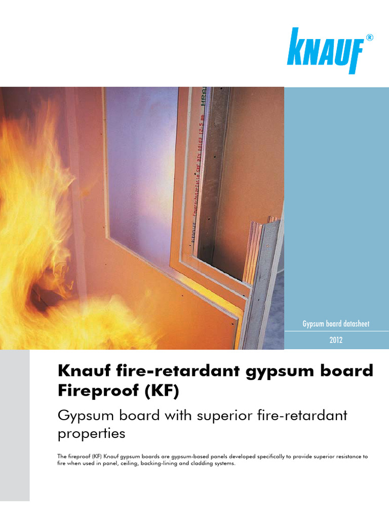 Knauf Fire Resistant Boards | PDF