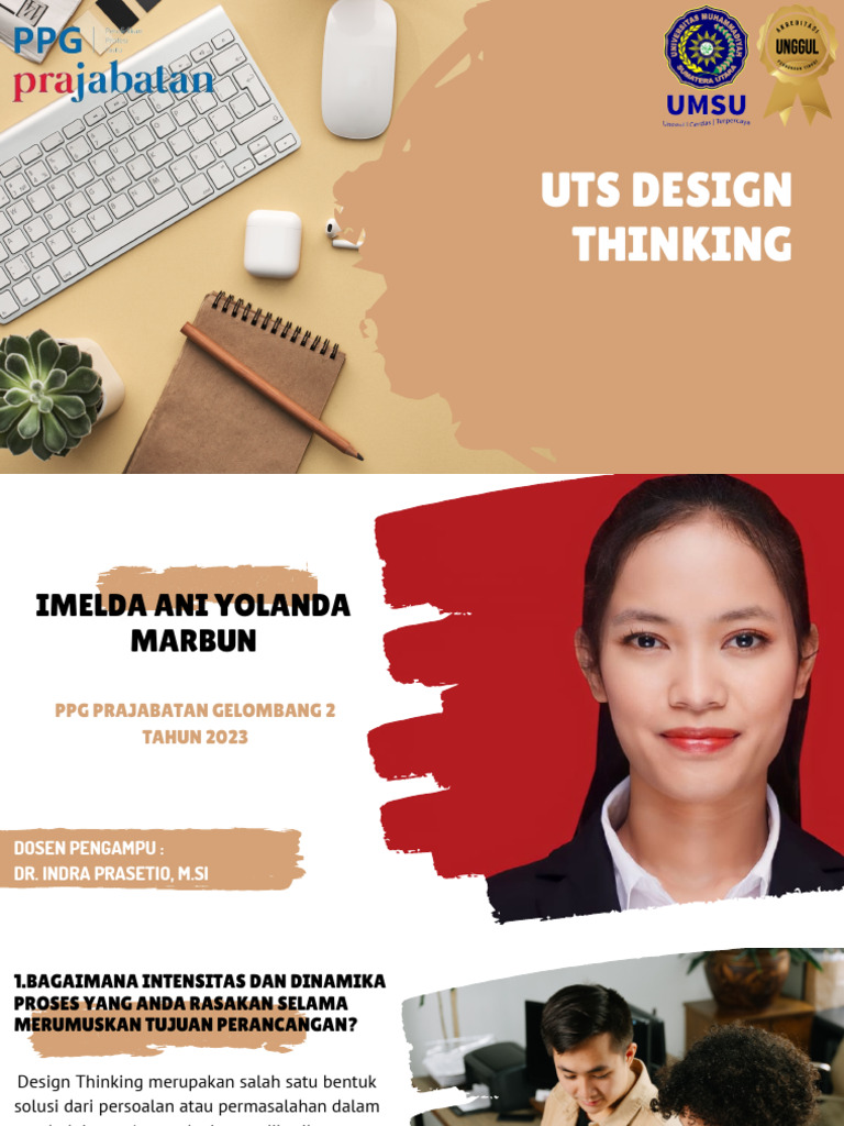 UTS DESIGN THINKING - Imelda Ani Yolanda Marbun | PDF