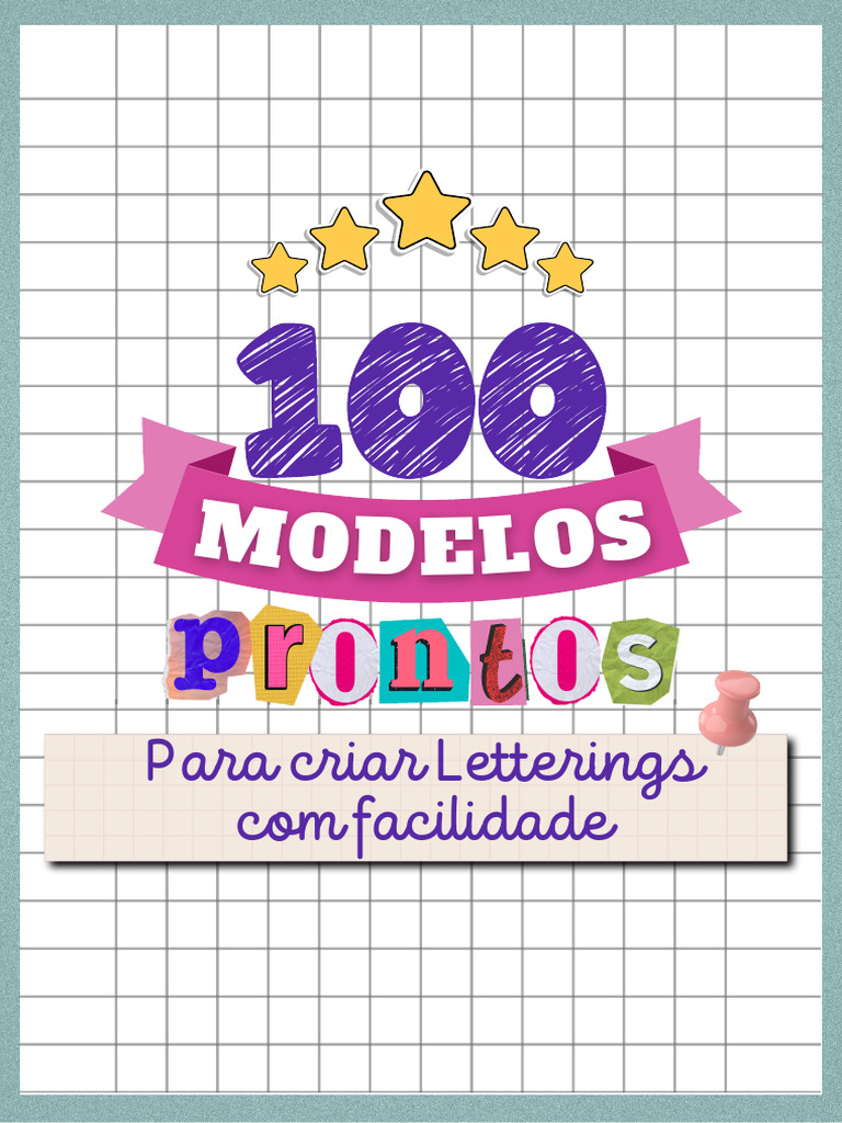 100+Modelos+Prontos+Para+Criar+Seus+Letterings V2 | PDF | Artes ...