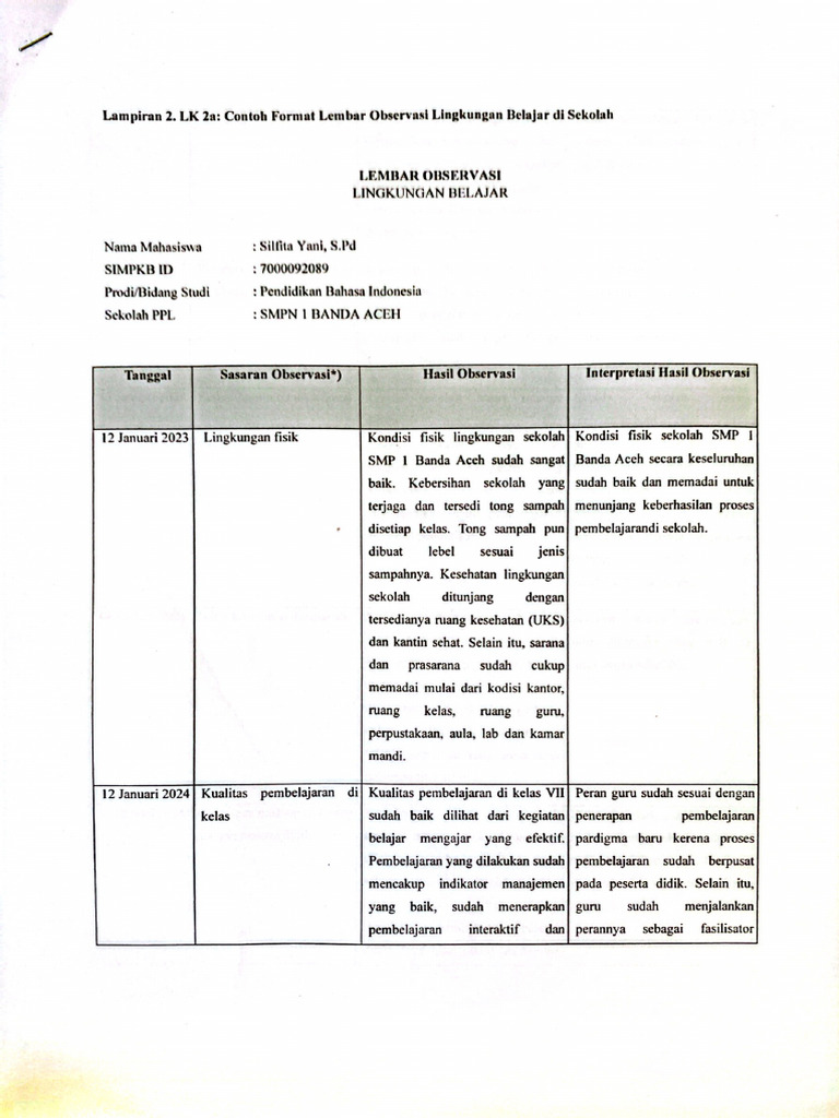 LK2a Silfita Yani | PDF
