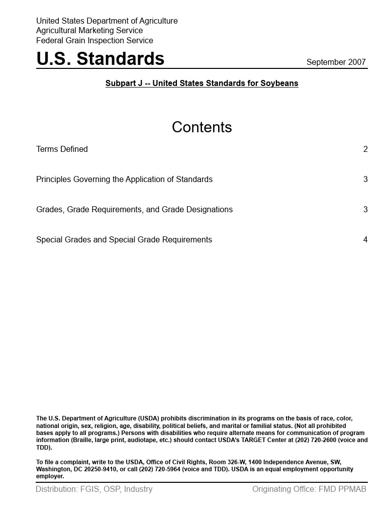 Soybean Standards | PDF | Seed | Soybean