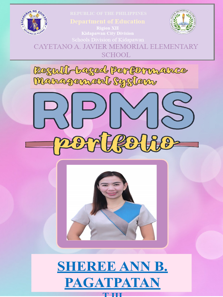 RPMS Learning Objectives 2023-2024 | PDF | Learning | Lesson Plan