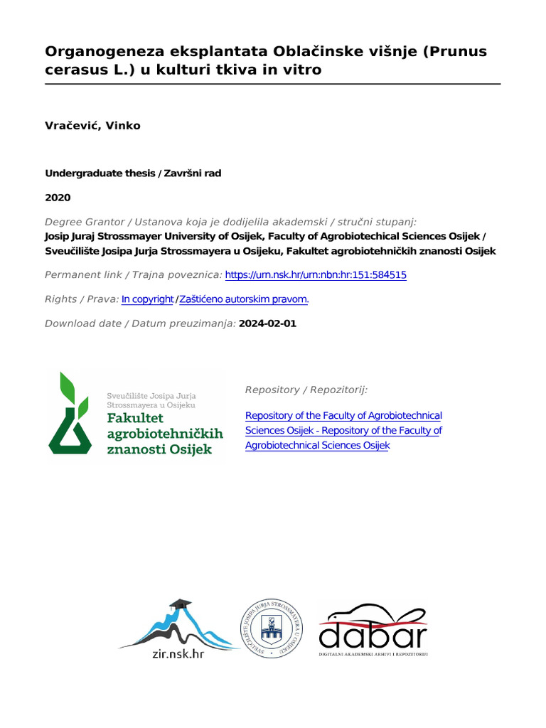 Zavrsni Rad | PDF Zavrsni Rad | PDF