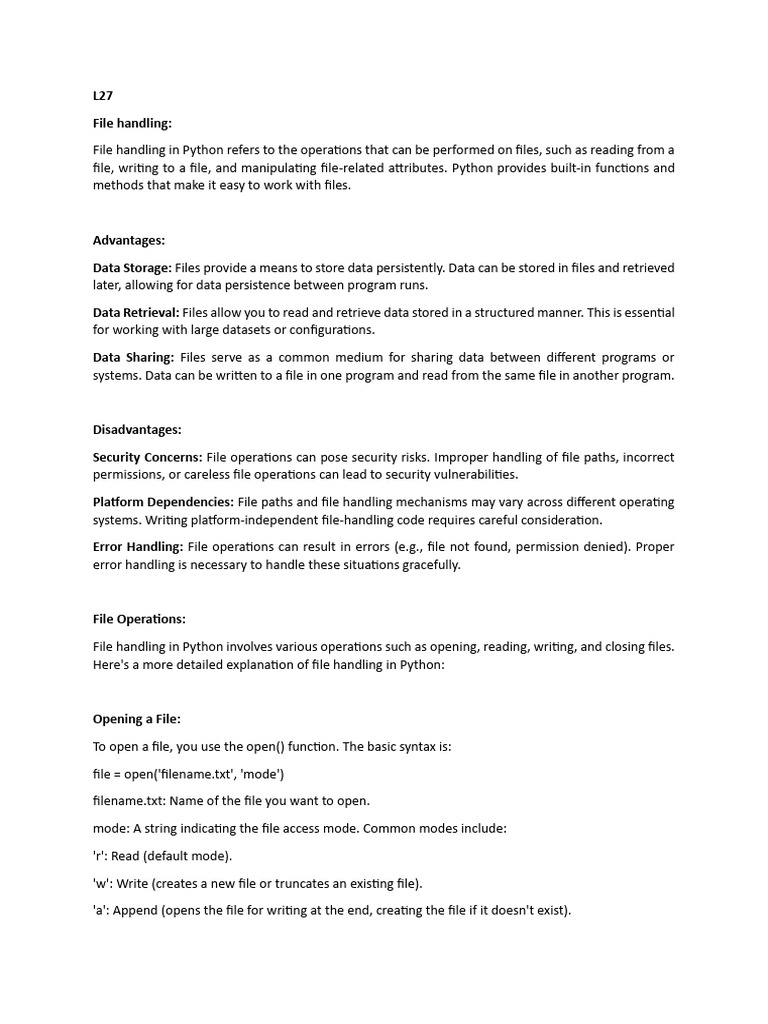 L27, 28 Files | PDF | Computer File | Filename