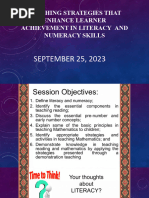 Research Based Knowledge and Principle of Teaching and Learning | PDF | Teaching Method | Learning