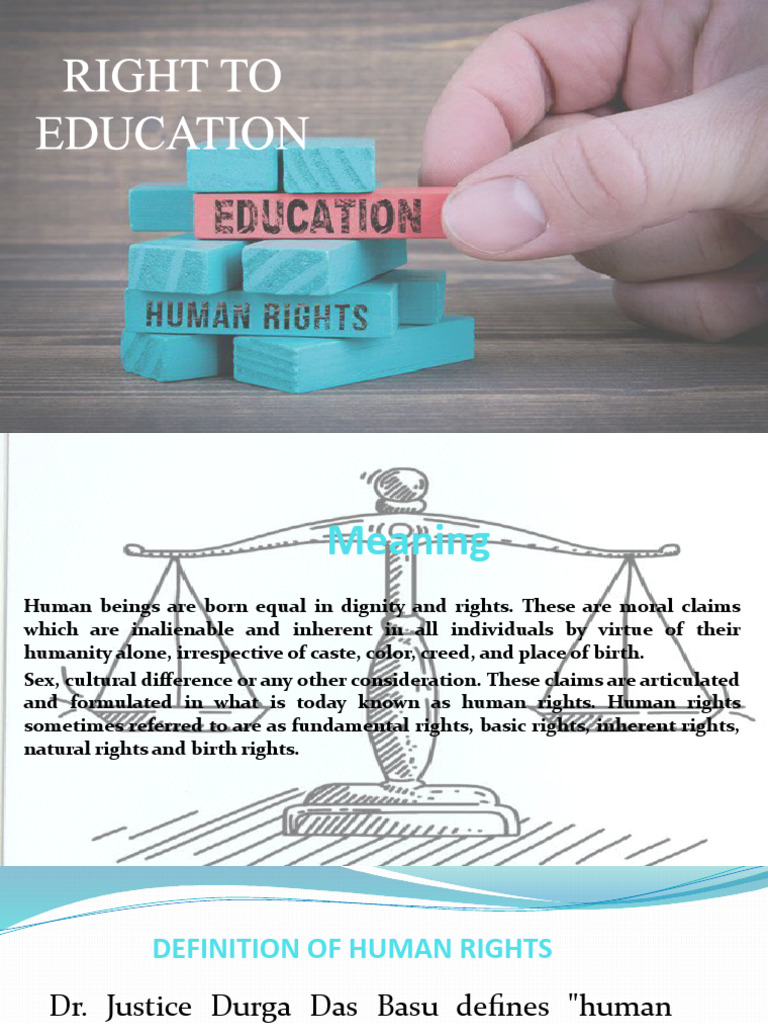 Right To Education | PDF | Human Rights | Justice