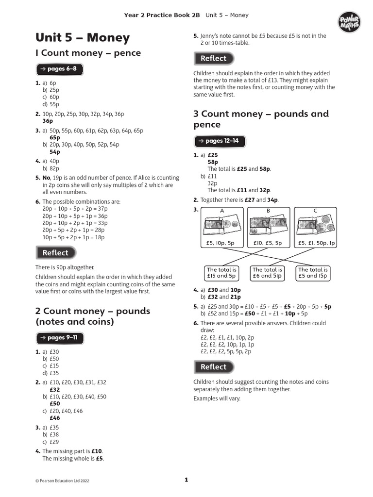 Year 2 Money Practice Workbook | PDF | Kilogram | Length