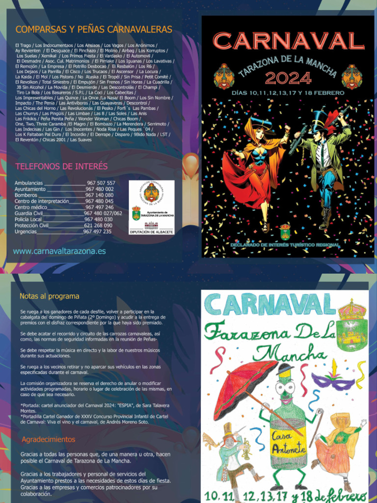 Programa Carnaval 2024 | PDF