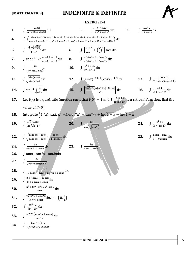 Apni Kaksha | PDF | Derivative | Function (Mathematics)