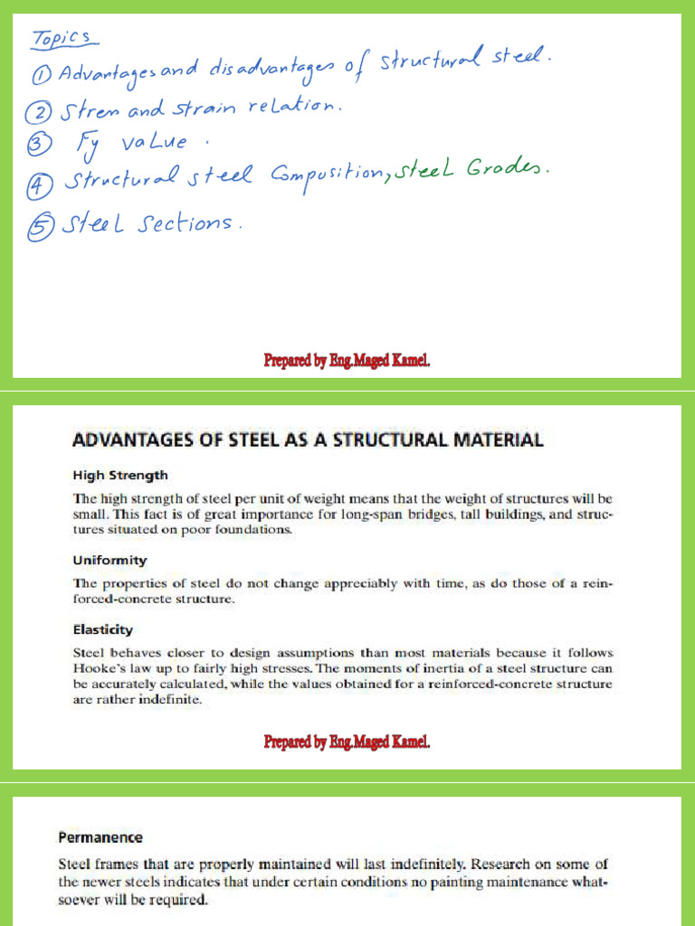 Power Point-Introduction To Structural Steel | PDF