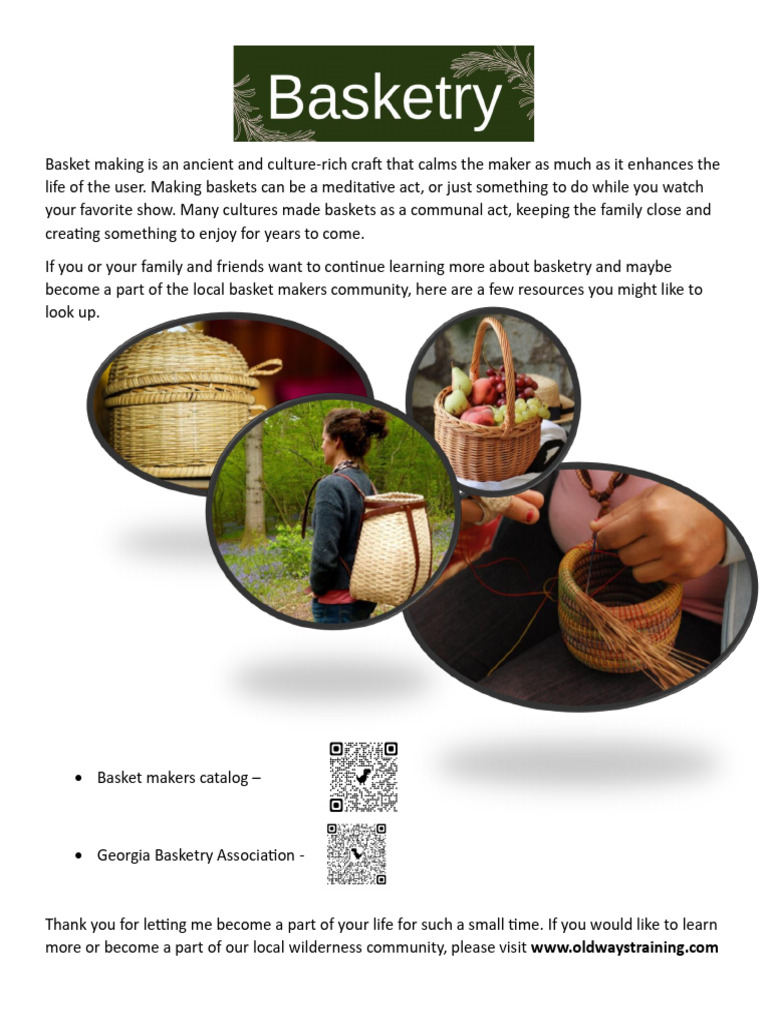 Basketry! | PDF