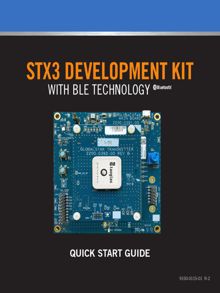 STX3 Dev Kit QSG - Final | PDF | Command Line Interface | Usb