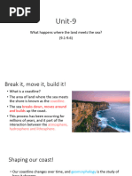 Geography IGCSE 0460 Coast Notes | PDF | Coast | Shoal