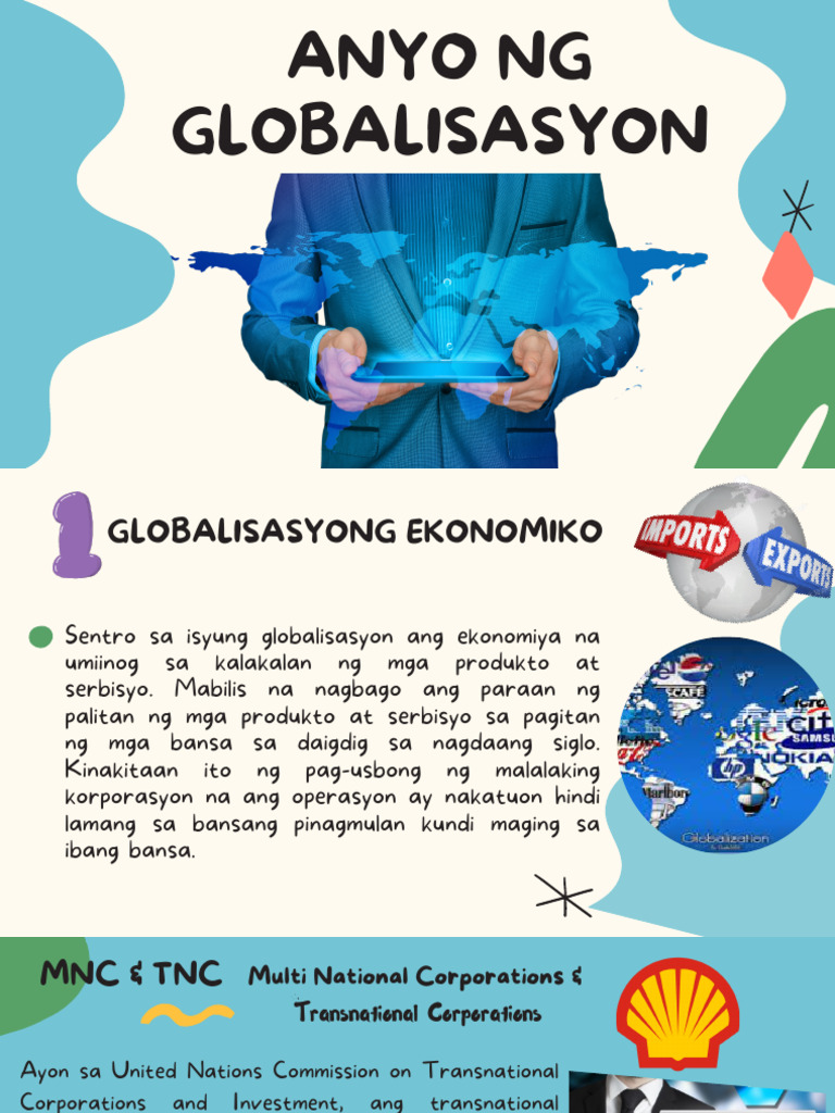 Globalisasyon Part 2 Anyo | PDF