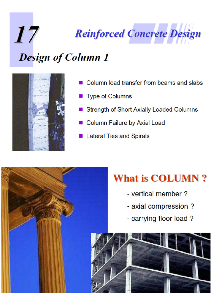RC Column Design | PDF
