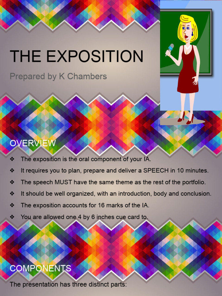 IA Exposition Speech Guide | PDF