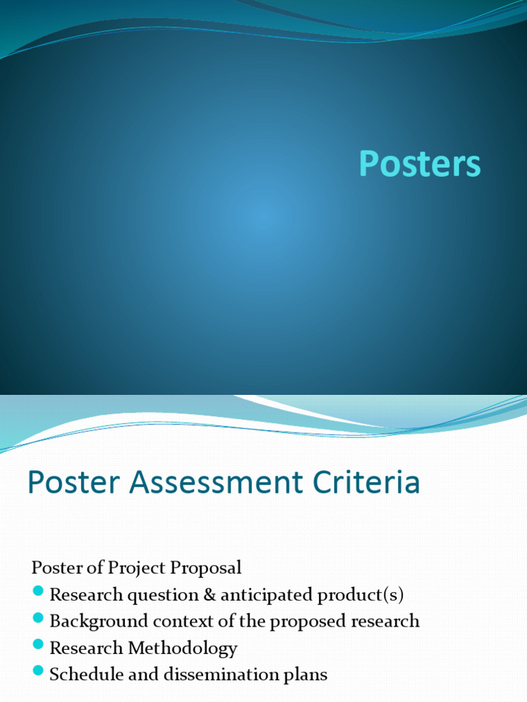 Lecture 4.3 Lecture - Posters Design | PDF