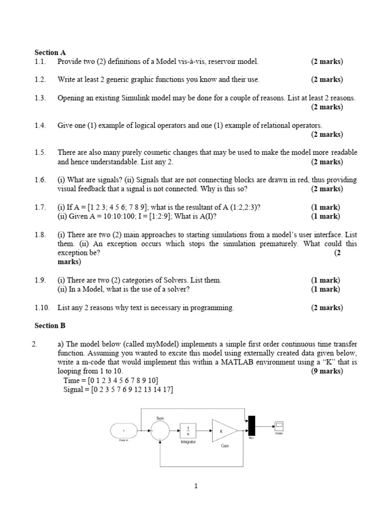 Computer Modeling and Design - Marking Scheme | PDF