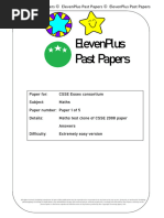 Mathswatch Foundation Answers | PDF | Area | Rectangle