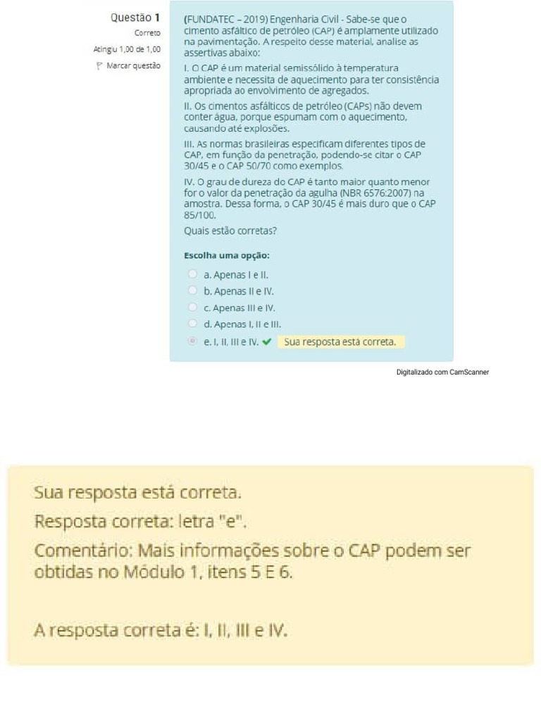 Exercício Avaliativo - Módulo 1 | PDF