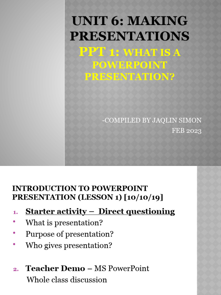 1 What Is Powerpoint | PDF