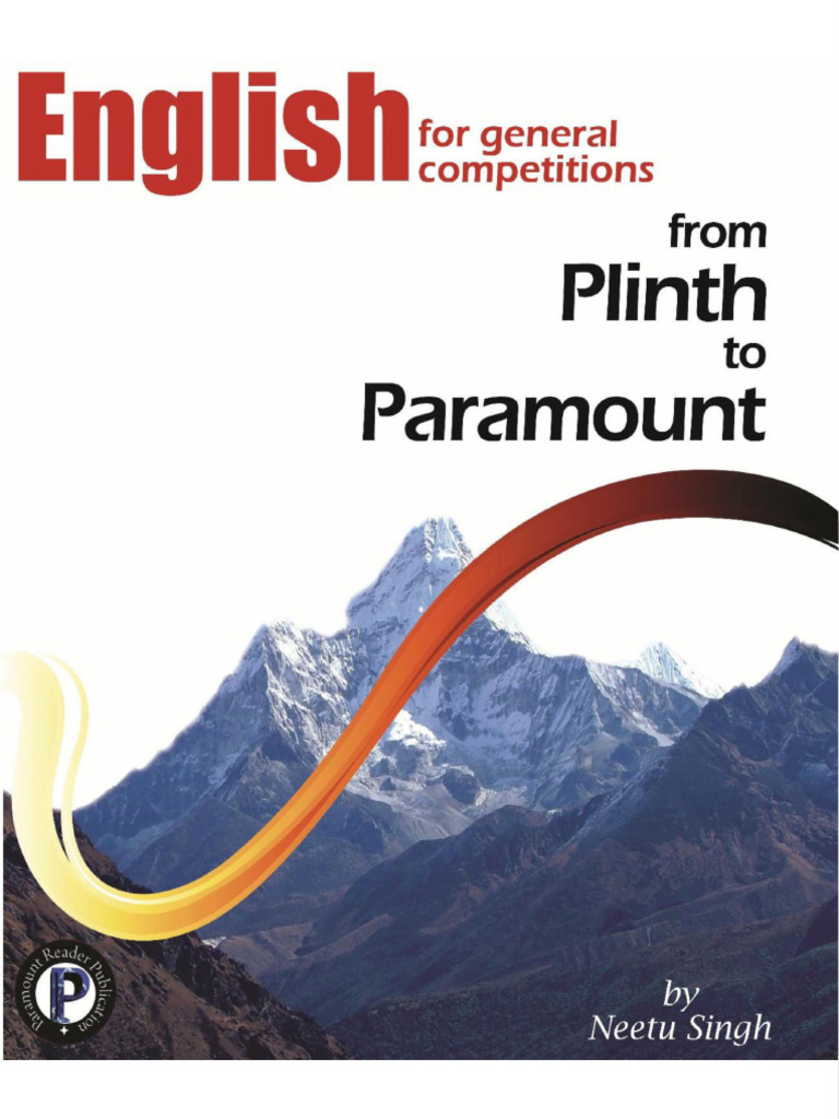 English Plinth To Paramount by Neetu Singh 9e961c3c | PDF