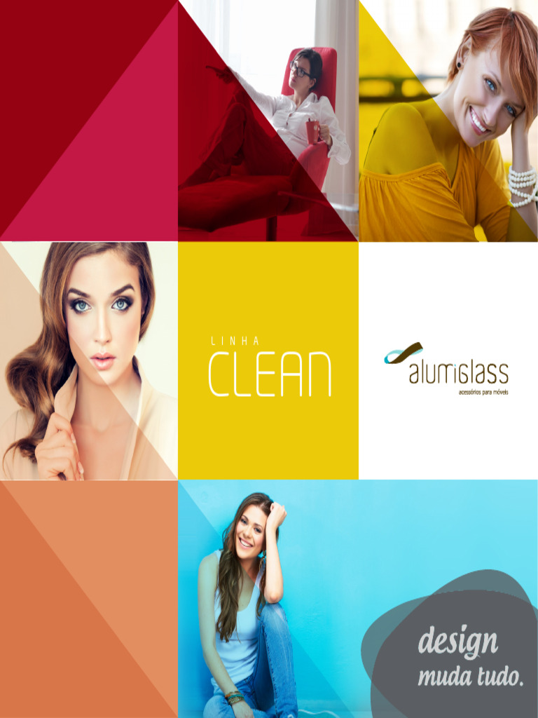Linha Clean: Cores e Sofisticação | PDF