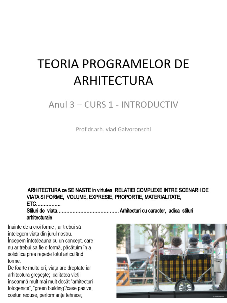 Curs 1 - Introductiv | PDF